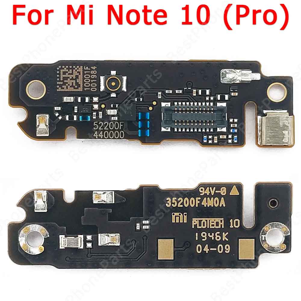 อะไหล่บอร์ดเชื่อมต่อไมโครโฟน สายเคเบิลอ่อน แบบเปลี่ยน สําหรับ Xiaomi Mi Max 3 Mix 4 Note 10 Pro ...