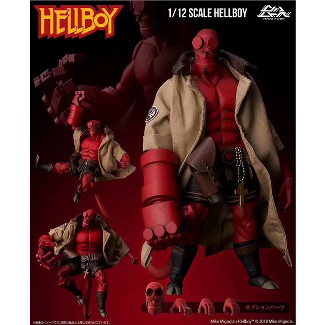 [Spot] thousand value practice hell Baron Hellboy Boy 1/12 cloth can take off joints can move ...