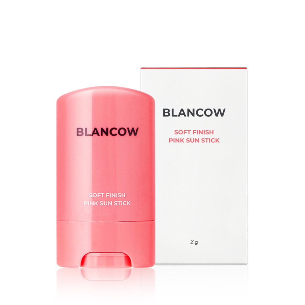 [BLANCOW] SOFT FINISH PINK SUN STICK - 21G - 1EA - 1PACK | Shopee Thailand