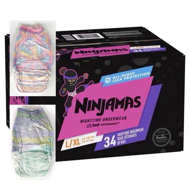 Pampers-NINJAMAS-(XL) (แพค 1 ชิ้น) กางเกงผ้าอ้อมเด็กระดับพรีเมียม ...