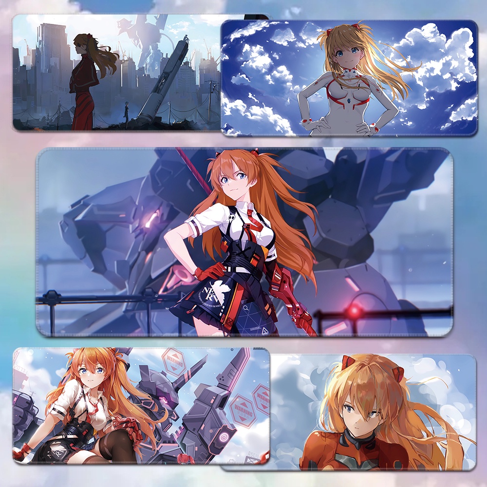 EVA Asuka mouse pad NEON GENESIS EVANGELION oversized Two-Dimensional ...