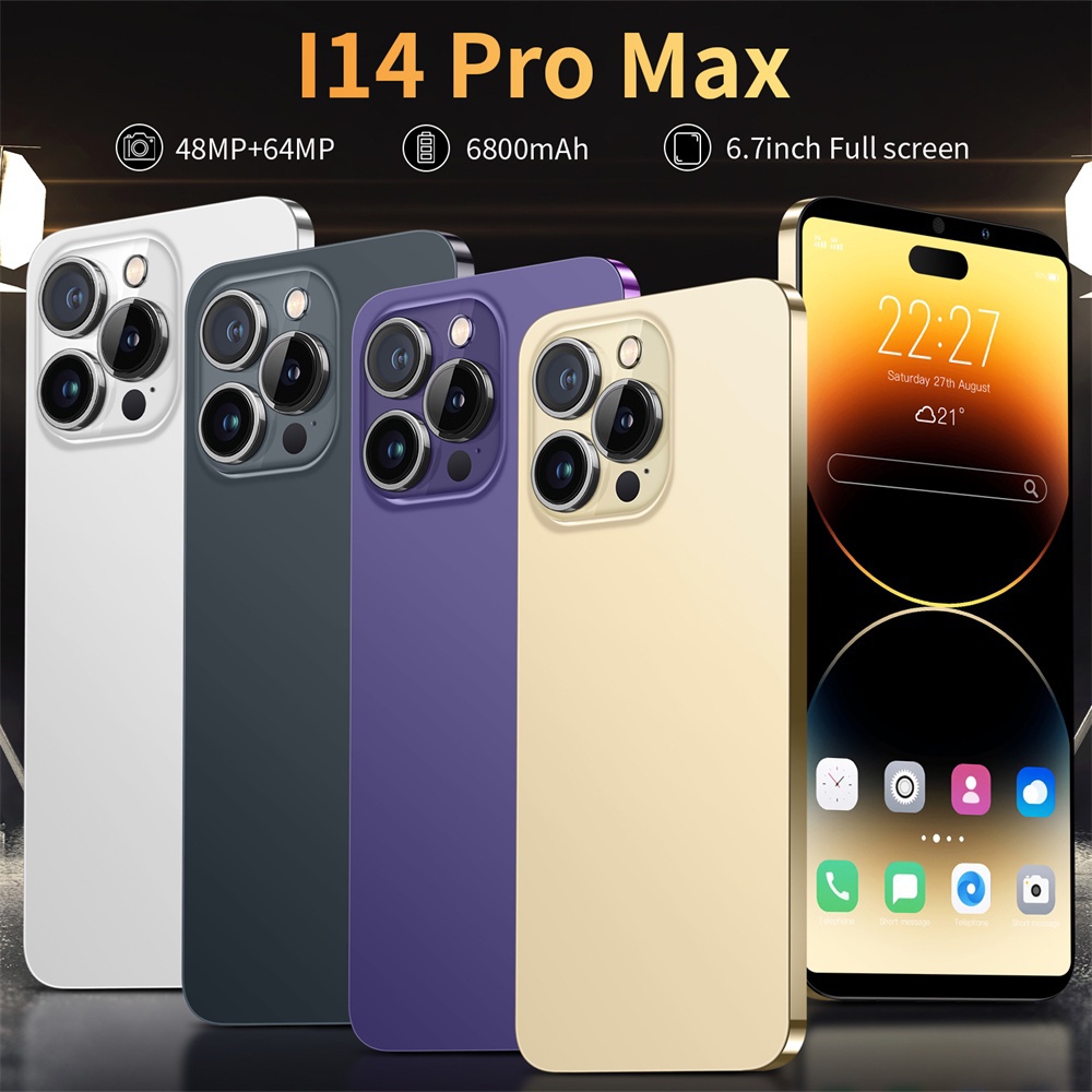 สมาร์ทโฟน i14 Pro Max 6.7 นิ้ว 5G Android | Shopee Thailand
