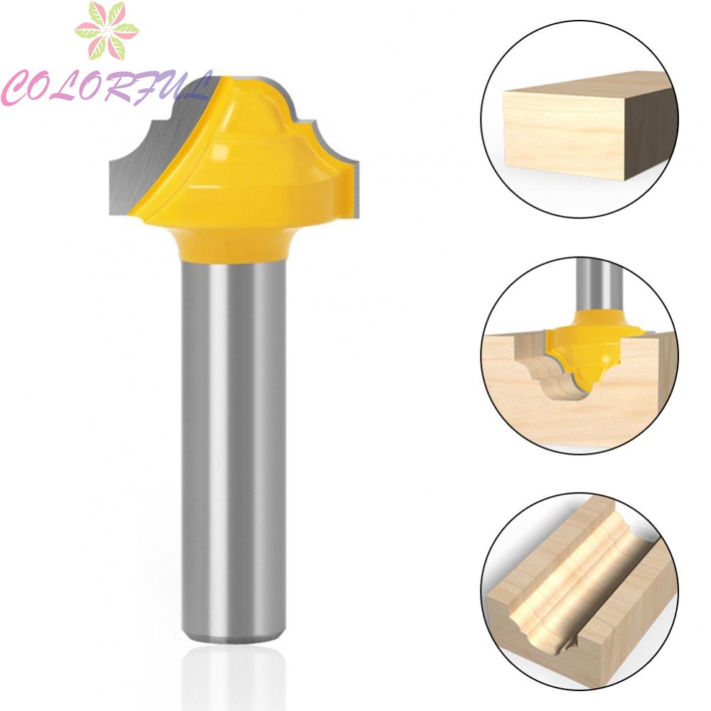 【COLORFUL】Shank Router Diameter 19mm For Wood Hard Alloy Milling Cutter ...