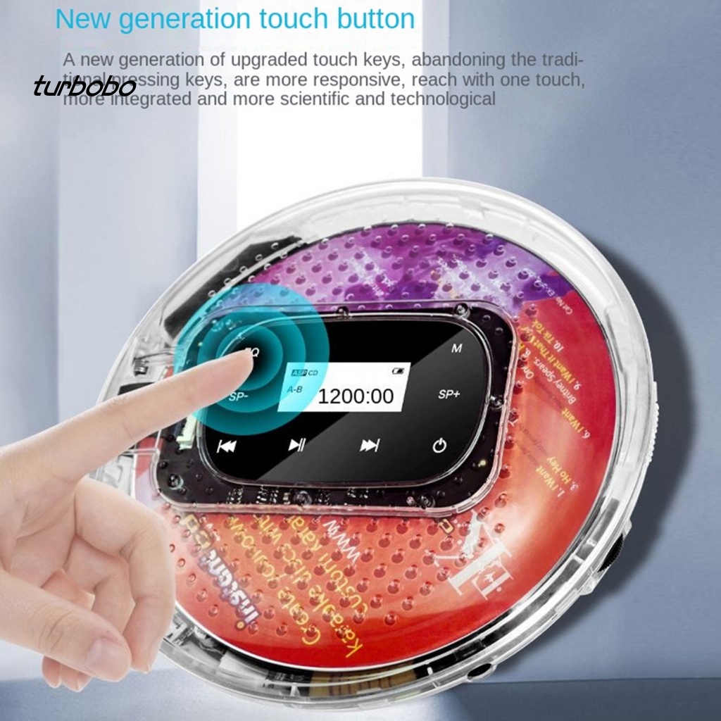 Turbobo เครื่องเล่นเพลง MP3 หน้าจอ LCD แบบพกพา | Shopee Thailand