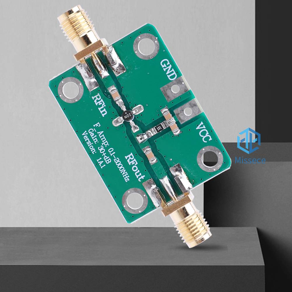 โมดูลขยายเสียงความถี่วิทยุ 0.1-2000MHz RF DC 6-12V LNA RF | Shopee Thailand