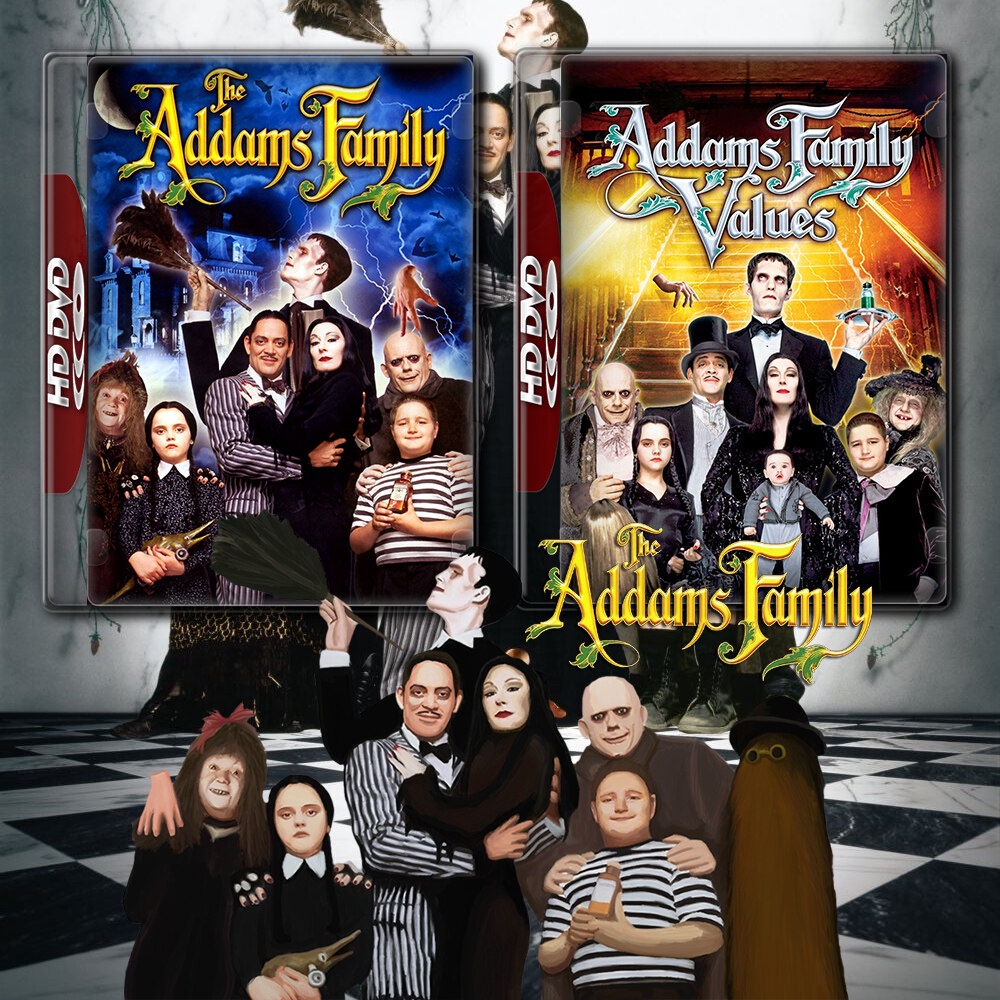 The Addams Family Movie อาดัมส์ แฟมิลี่ ตระกูลนี้ผียังหลบ 1-2 (1991/ ...