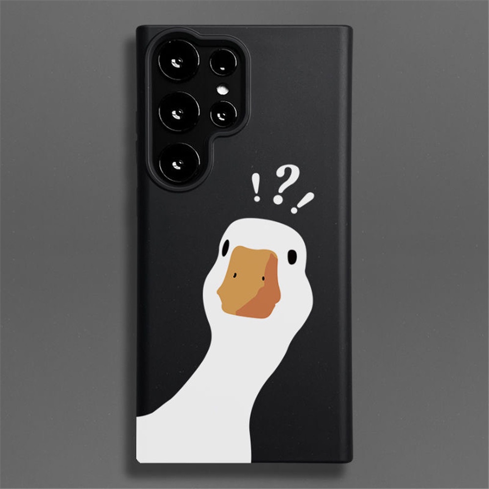 เคสโทรศัพท์มือถือแบบนิ่ม ผิวด้าน กันกระแทก ลายเป็ด ฟางข้าวสาลี ...