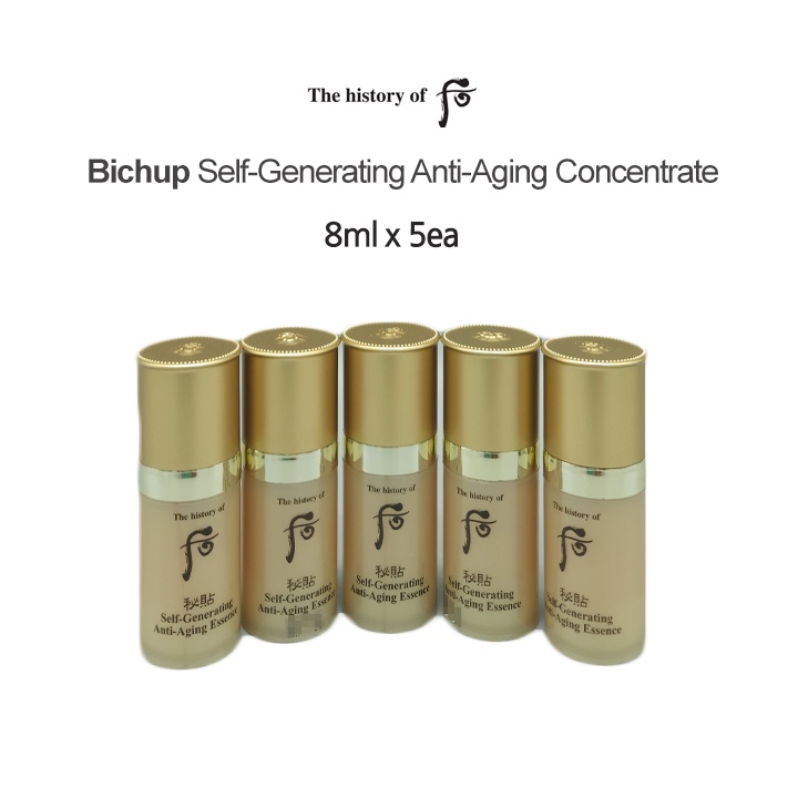 The history of Whoo Bichup Self-Generating Anti-Aging Concentrate 8ml x 5ea / Moist skin ...