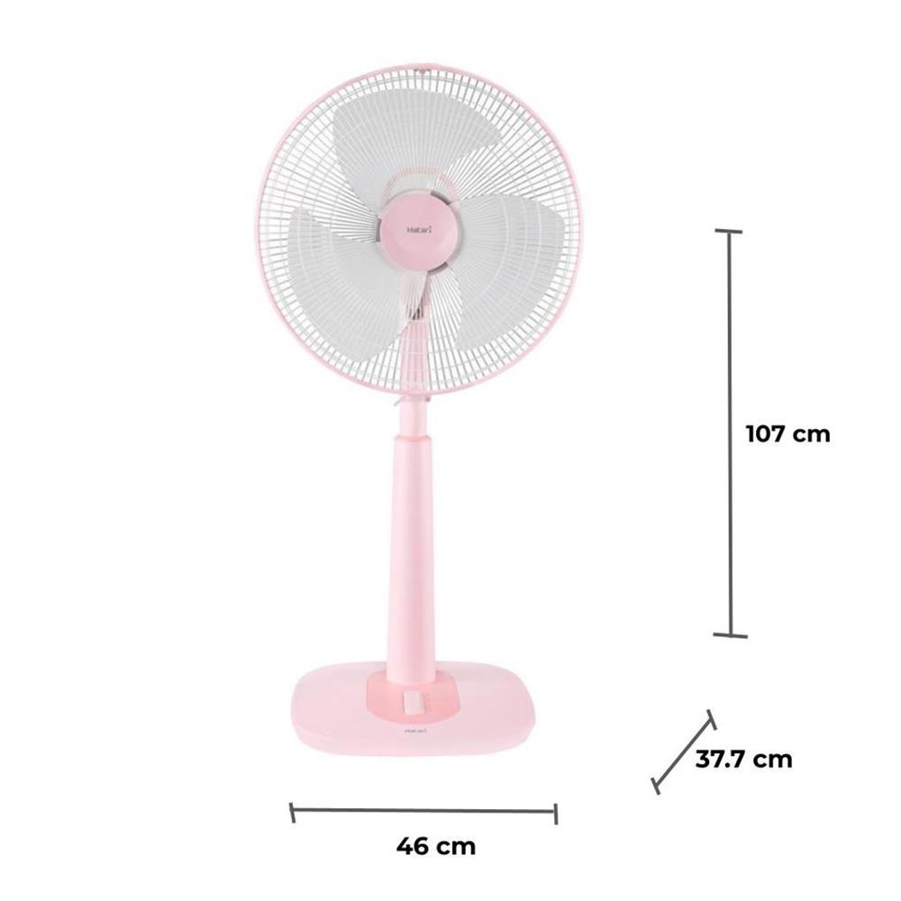 The Fan HATARI พัดลมสไลด์ 16 นิ้ว รุ่น S16M1 สีชมพู [OSBPA1 เงินคืน10 ...