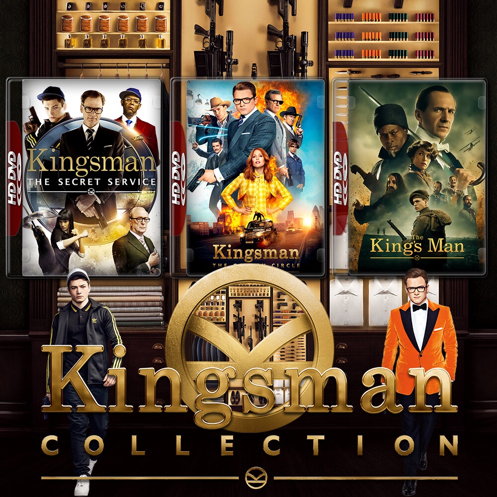 Kingsman คิงส์แมน ภาค 1-3 DVD หนัง มาสเตอร์ พากย์ไทย | Shopee Thailand