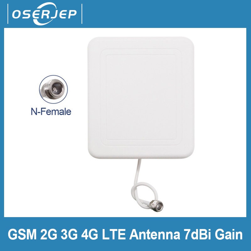 GSM 2G 3G 4G LTE Antenna 7dBi Gain Indoor Panel Internal Antenna Signal ...