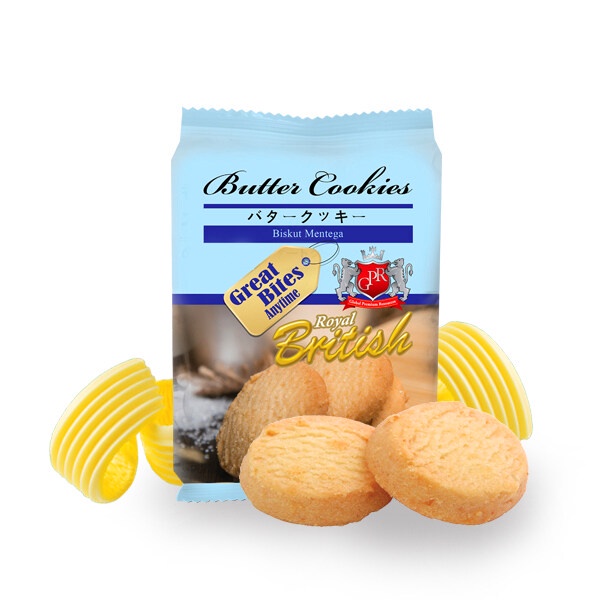 GPR Royal British Butter Cookies คุกกี้เนยสด คุกกี้ข้าวโอ๊ต (เลือกรสได้) | Shopee Thailand