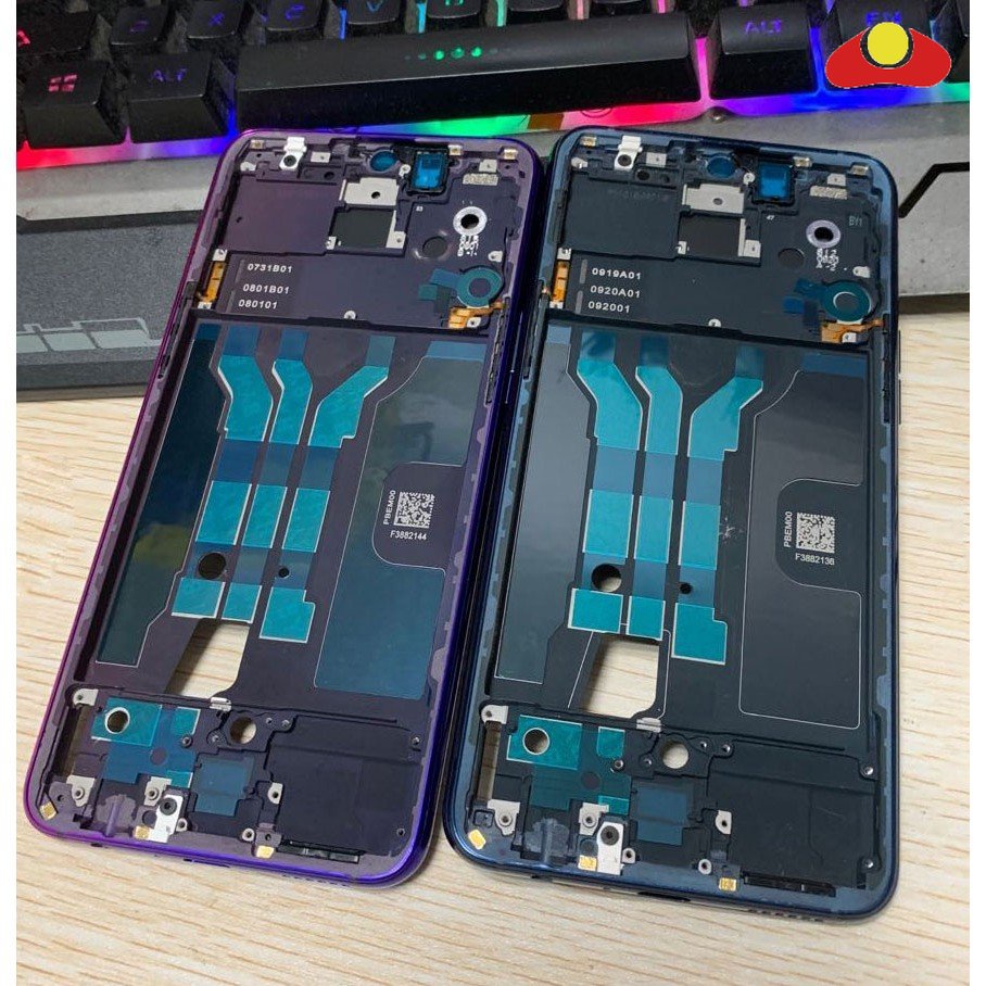 ของแท้ เคสแบตเตอรี่ กรอบกลาง ด้านหน้า LCD สําหรับ OPPO R17 pro r17pro ...