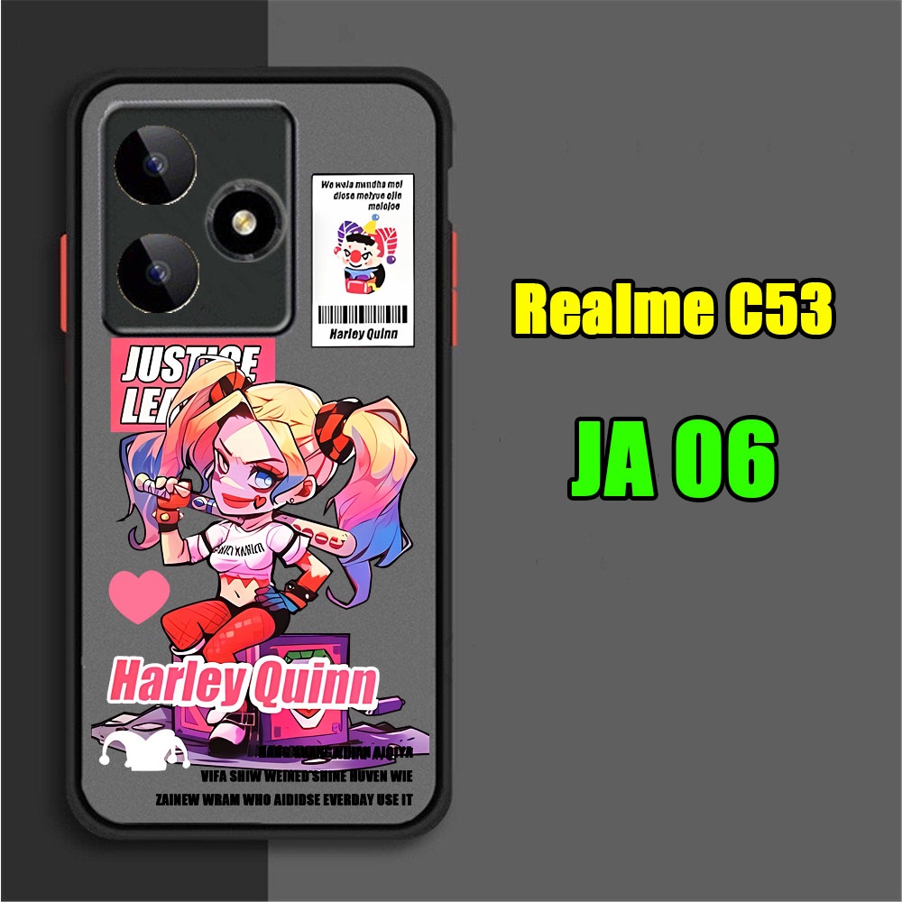 ตรงรุ่น สำหรับ Realme C53 /C51 Note50 เคสกันกล้อง เคสกันกระแทก ขอบสีผิวด้าน C53 มี13ลาย เคสขอบ ...