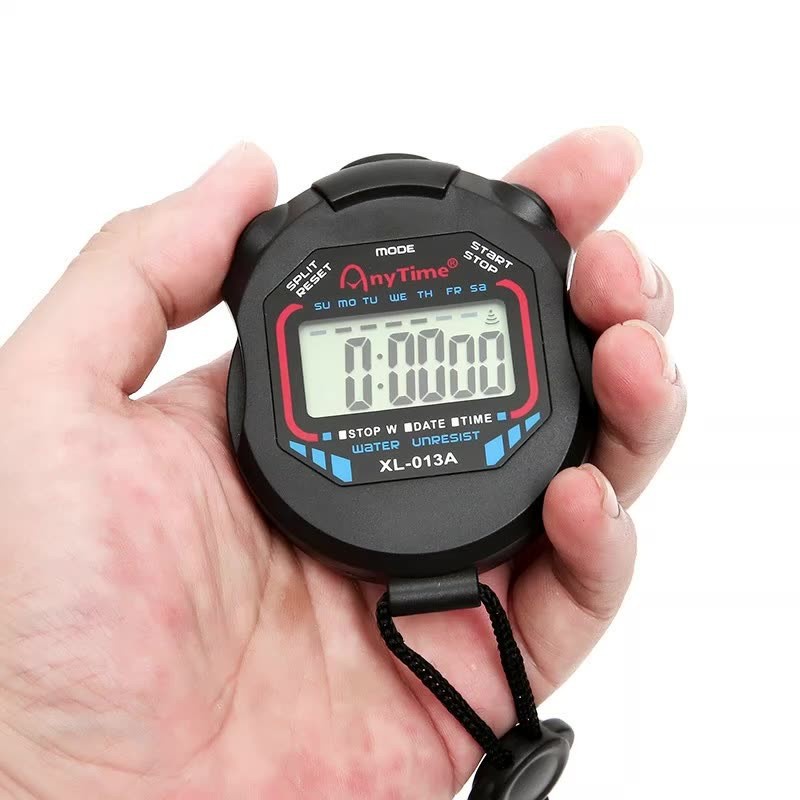 นาฬิกาจับเวลา Stopwatch นาฬิกาจับเวลากีฬา ตัวจับเวลาการแข่งขัน แบบพกพา( Black ) | Shopee Thailand