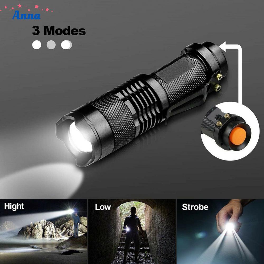 【Anna】Durable Flashlight TORCH 1000Lumens AA Battery Flashlight ...