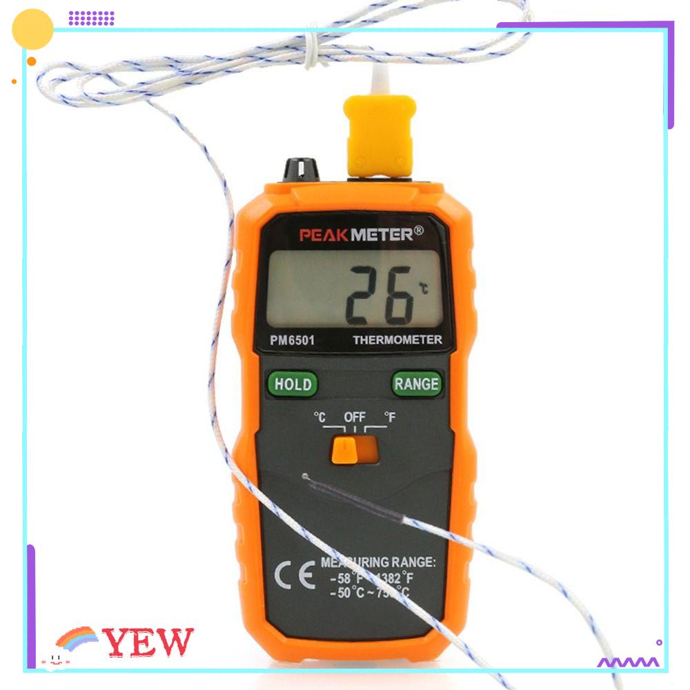 Yew เครื่องวัดอุณหภูมิดิจิทัล หน้าจอ LCD ขนาดเล็ก นับ 2000 ครั้ง PM6501 | Shopee Thailand