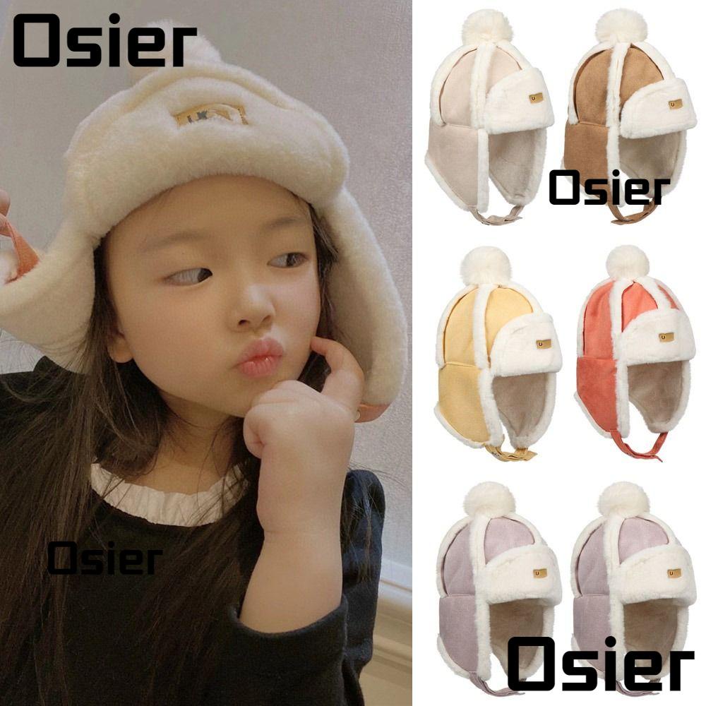 OSIER1 Ear Protect Cap Convenient Children Autumn Winter Lei Feng Cap | Shopee Thailand