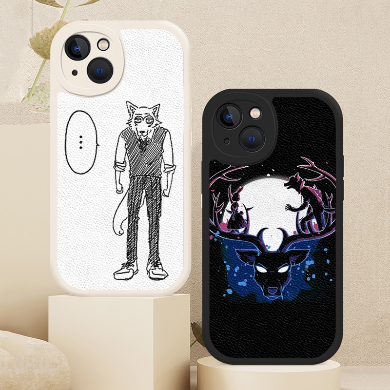 เคสโทรศัพท์มือถือหนังแกะ แบบนิ่ม ลาย Beastars Legoshi Wolf สําหรับ ...