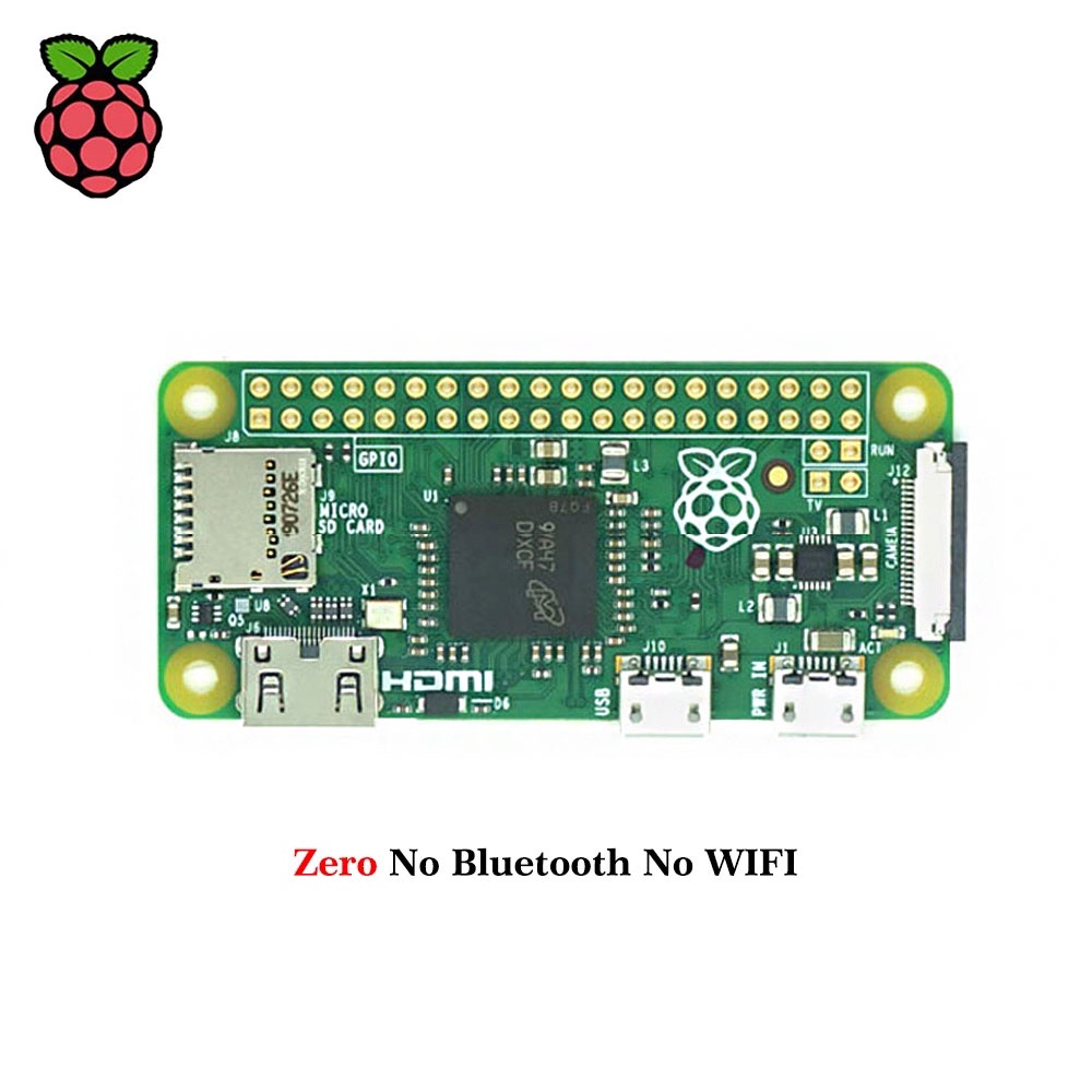 บอร์ดบลูทูธไร้สาย Raspberry Pi ZERO ZERO W ZERO WH พร้อม CPU 1GHz 512MB RAM Raspberry Pi ZERO ...