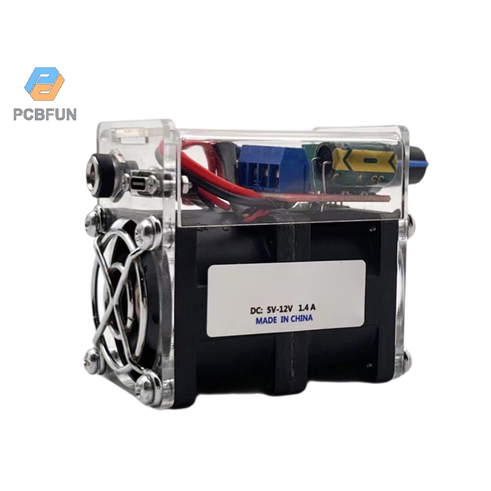 Pcbfun พัดลมระบายความร้อน DC5V-12V 1.2A 15W 16000rpm พร้อมสายดีคอย QC ...
