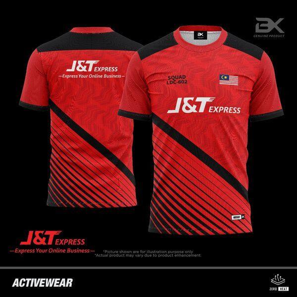 เสื้อยืดโปโลแฟชั่น ลาย jnt 2022 j&t full sublimation 3d 02 | Shopee ...