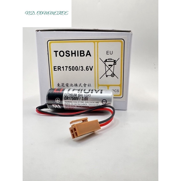 ถูก! ร้านในไทย ER17500 /3.6v แบตเตอรี่ TOSHiBA made in japan แบตเตอรี่ ...