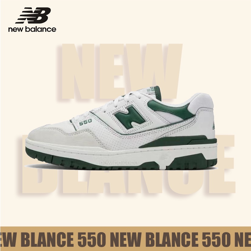 ของแท้100% New Balance 550 White green NB 550 | Shopee Thailand