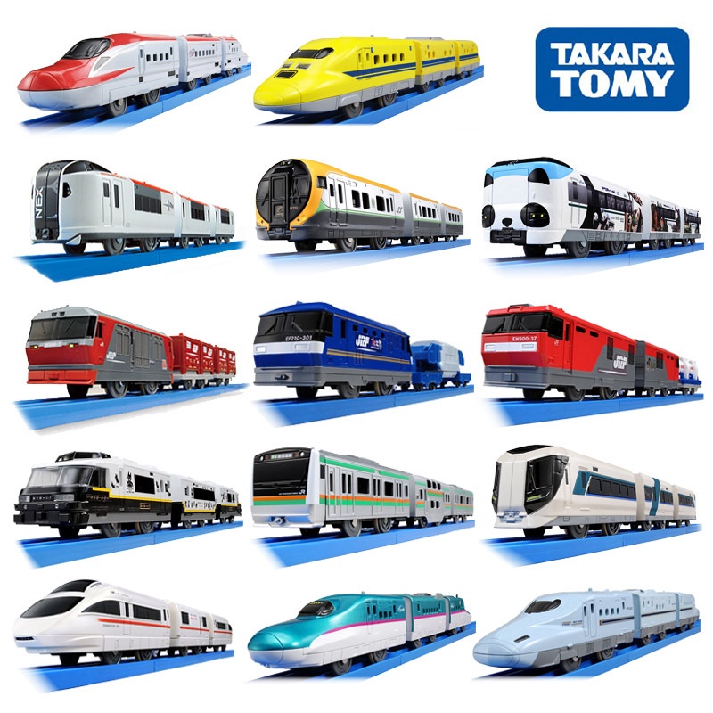Takara TOMY Pule Road 3 รถไฟไฟฟ้า Shinkansen S-24 รถไฟแพนด้า | Shopee ...