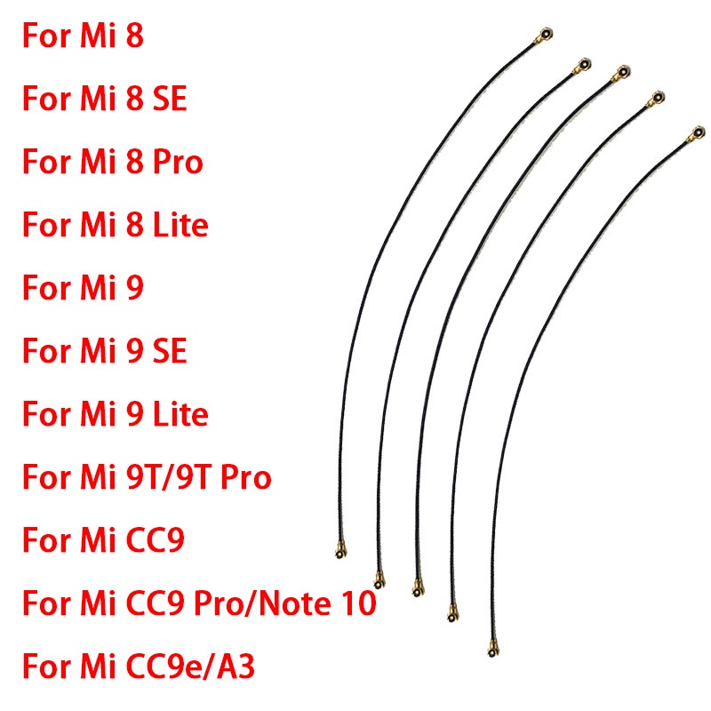 สายเคเบิลเสาอากาศสัญญาณ แบบยืดหยุ่น สําหรับ Xiaomi Mi 8 9 Lite Pro 8 SE 9Se 9T CC9 Pro CC9e A3 ...