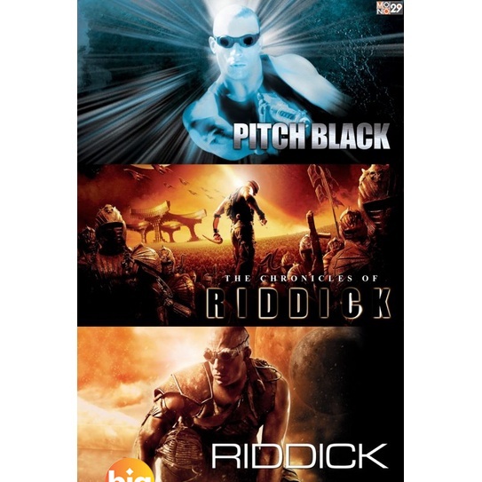 Riddick ริดดิค ภาค 1-3 DVD Master พาย์ไทย (เสียง ไทย/อังกฤษ ซับ ไทย/อังกฤษ) | Shopee Thailand