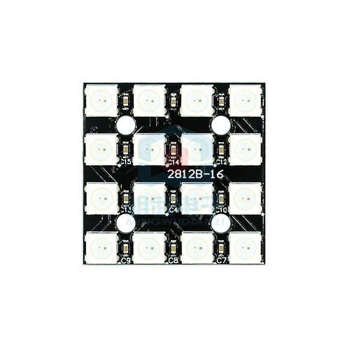 บอร์ดพัฒนาโคมไฟ LED RGB 4 16 25 64 bit WS2812 5050 | Shopee Thailand