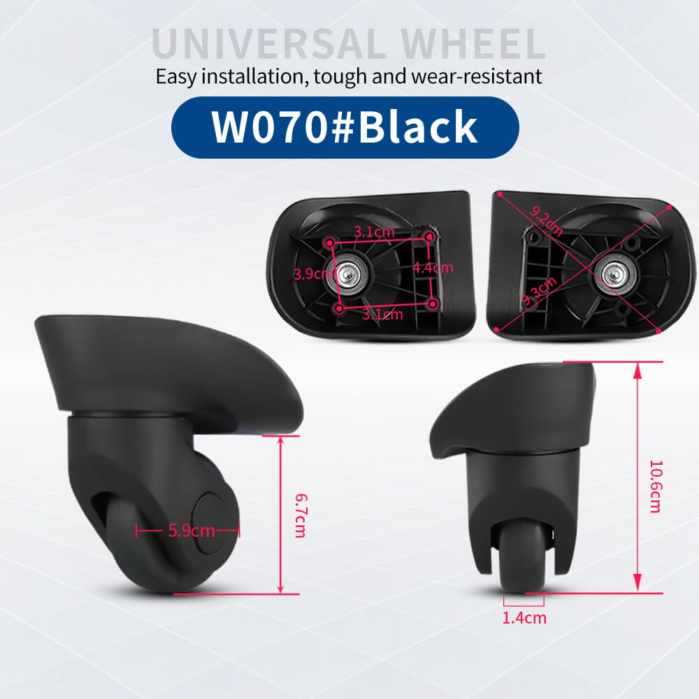 Hongsheng ล้อกระเป๋าเดินทางทั่วไป แบบใส่รหัสผ่าน ไร้เสียง แบบเปลี่ยน ...