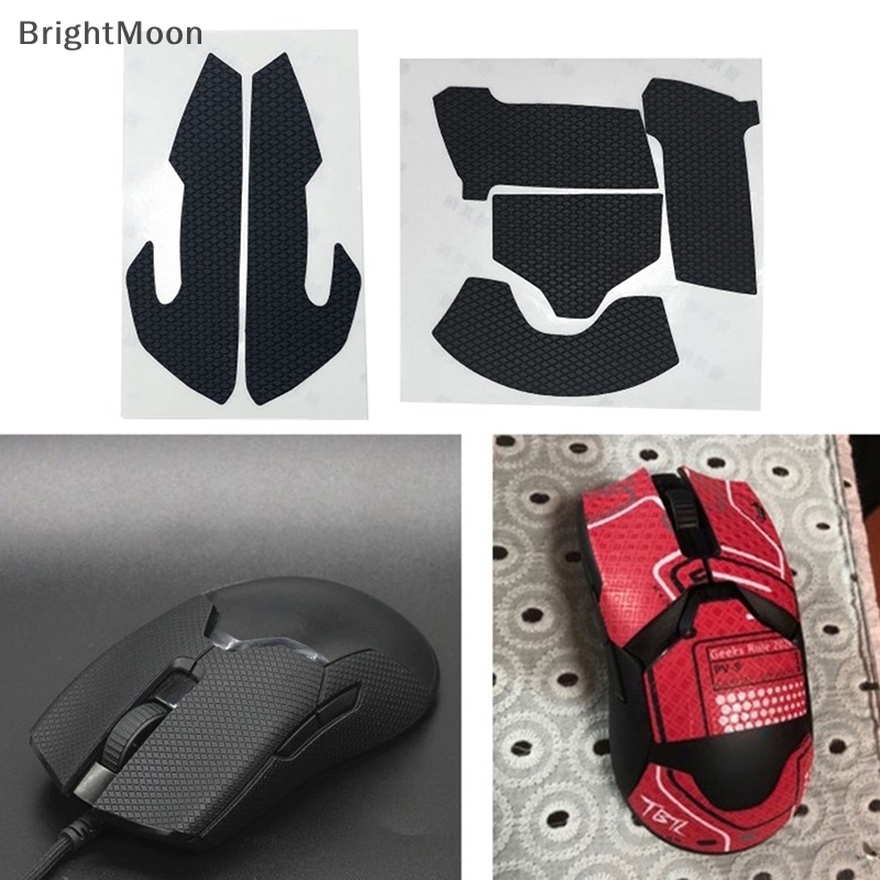 Brightmoon แผ่นรองเมาส์ซิลิโคน ขอบโค้ง ด้านซ้าย และขวา สําหรับ razer ...