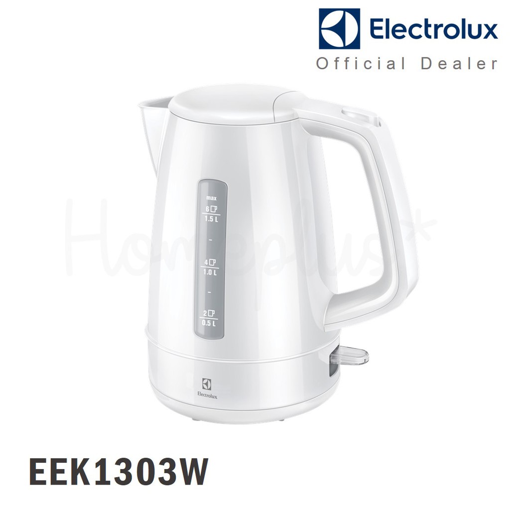 อุปกรณ์ในครัว Electrolux กาต้มน้ำร้อนไฟฟ้า 1.7 ลิตร สีขาว รุ่น EEK1303W ...