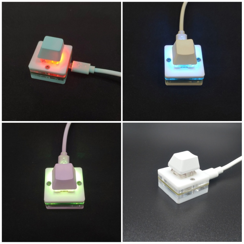 Ooh คีย์บอร์ดมาโคร แบบใช้สาย USB ปุ่มเดียว OSU- ตั้งโปรแกรมได้ ใช้งาน ...