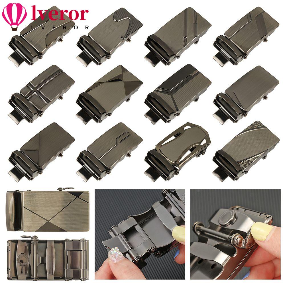 Lveror หัวเข็มขัดผู้ชาย DIY ปรับได้ สไลด์ สายรัด หัวเข็มขัด สันทนาการ หัวเข็มขัด | Shopee Thailand