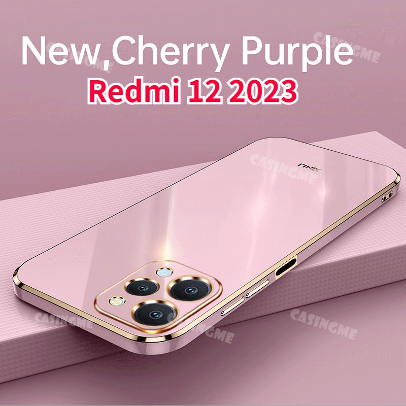 เคสซิลิโคนนิ่ม หรูหรา กันกระแทก สําหรับ Redmi 12 2023 Redmi 12 Redmi12 ...