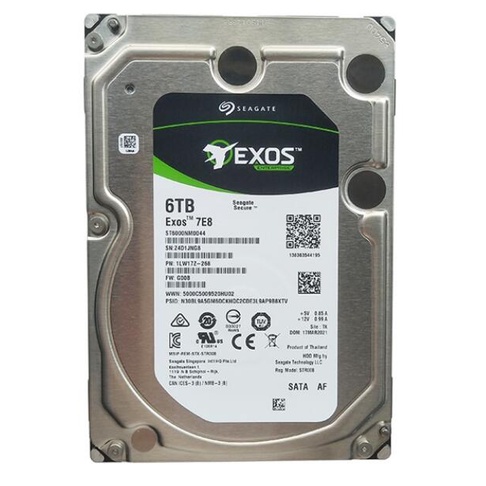 SEAGATE [พร้อมส่ง] ฮาร์ดไดรฟ์เอนเตอร์ไพรส์กล้องวงจรปิด EXOS 4TB 6TB 8TB ...