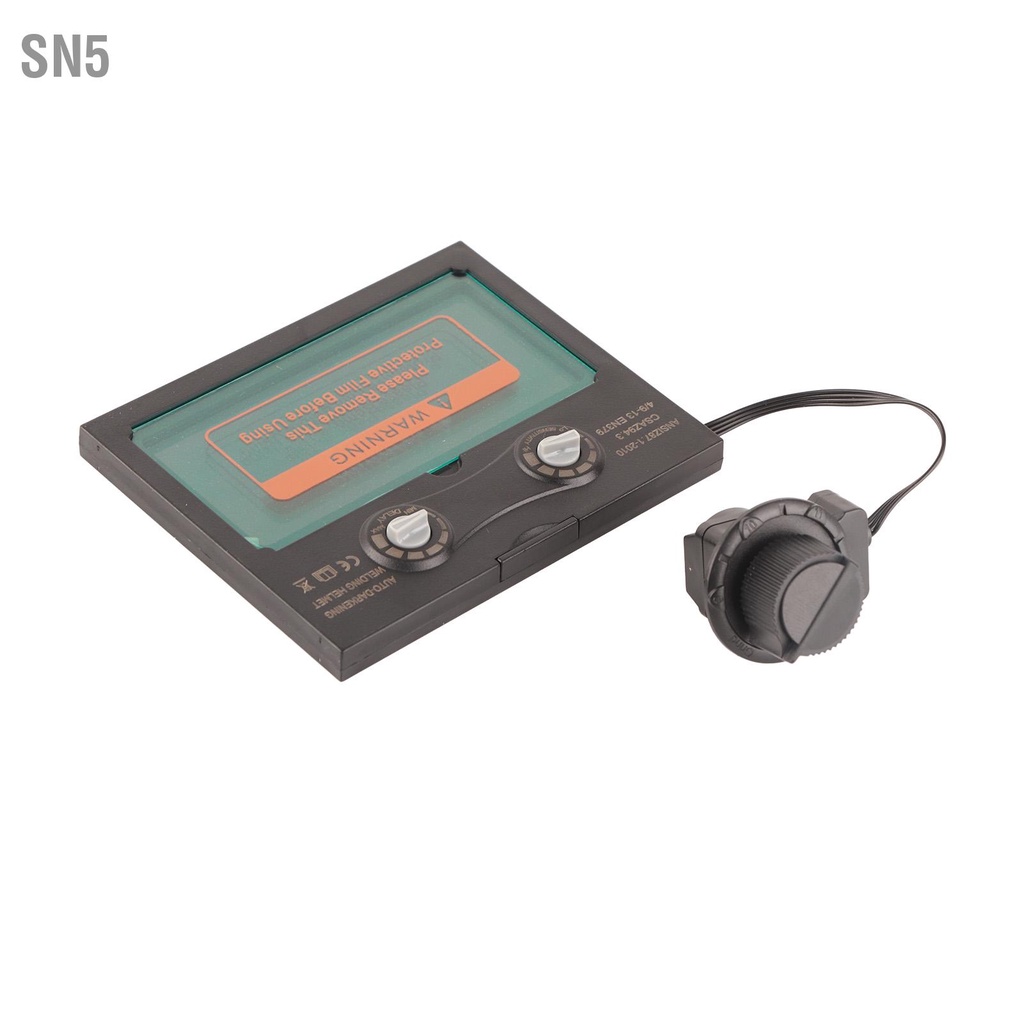 SN5 TX500C 110*90มม.แผงโซลาร์เซลล์หมวกกันน็อคเชื่อมเลนส์หน้ากากเชื่อมเลนส์ปรับแสงอัตโนมัติ ...