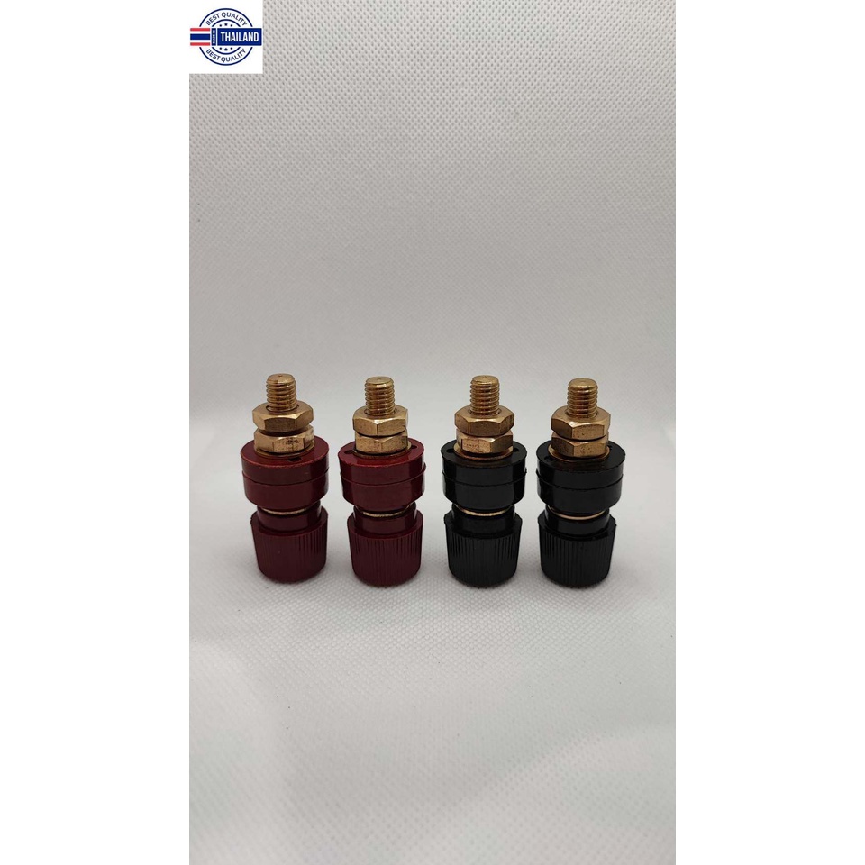 Binding post terminal ขั้วแต ขั้วลำโพง M8 ดำแดง ในไทย | Shopee Thailand