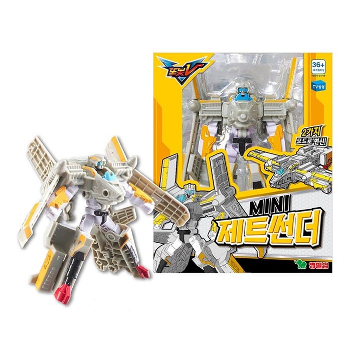 [Tobot] Mini Transforming Series Jet Thunder | Shopee Thailand