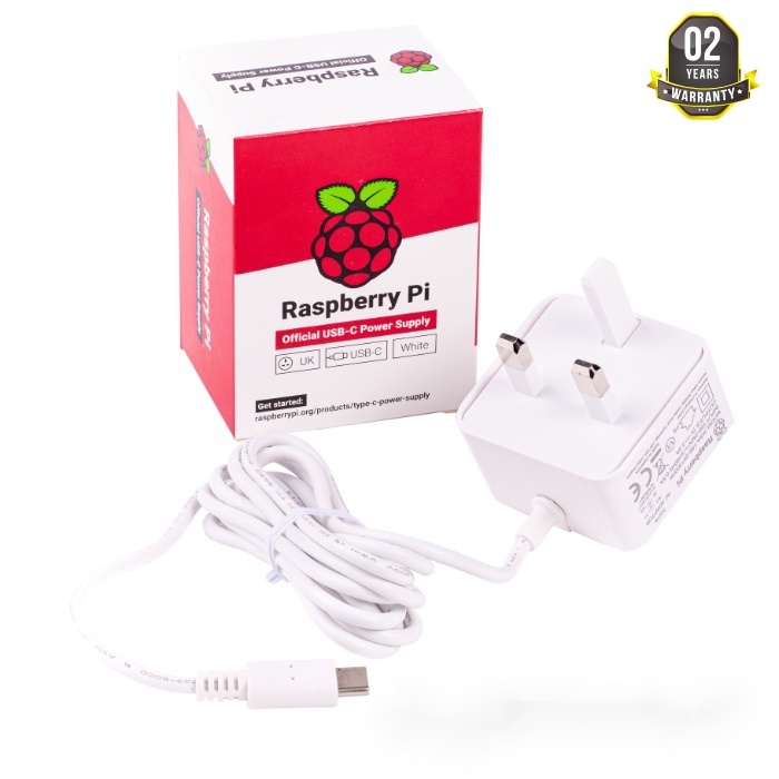 Raspberry Pi อะแดปเตอร์ปลั๊กไฟ 4B 15W (DC 5V, 3A) | Shopee Thailand