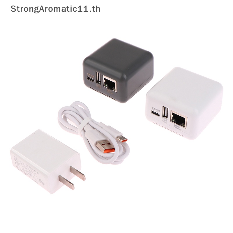 Strongaromatic เซิร์ฟเวอร์เครือข่าย Mini NP330 USB 2.0 (เครือข่าย WIFI ...