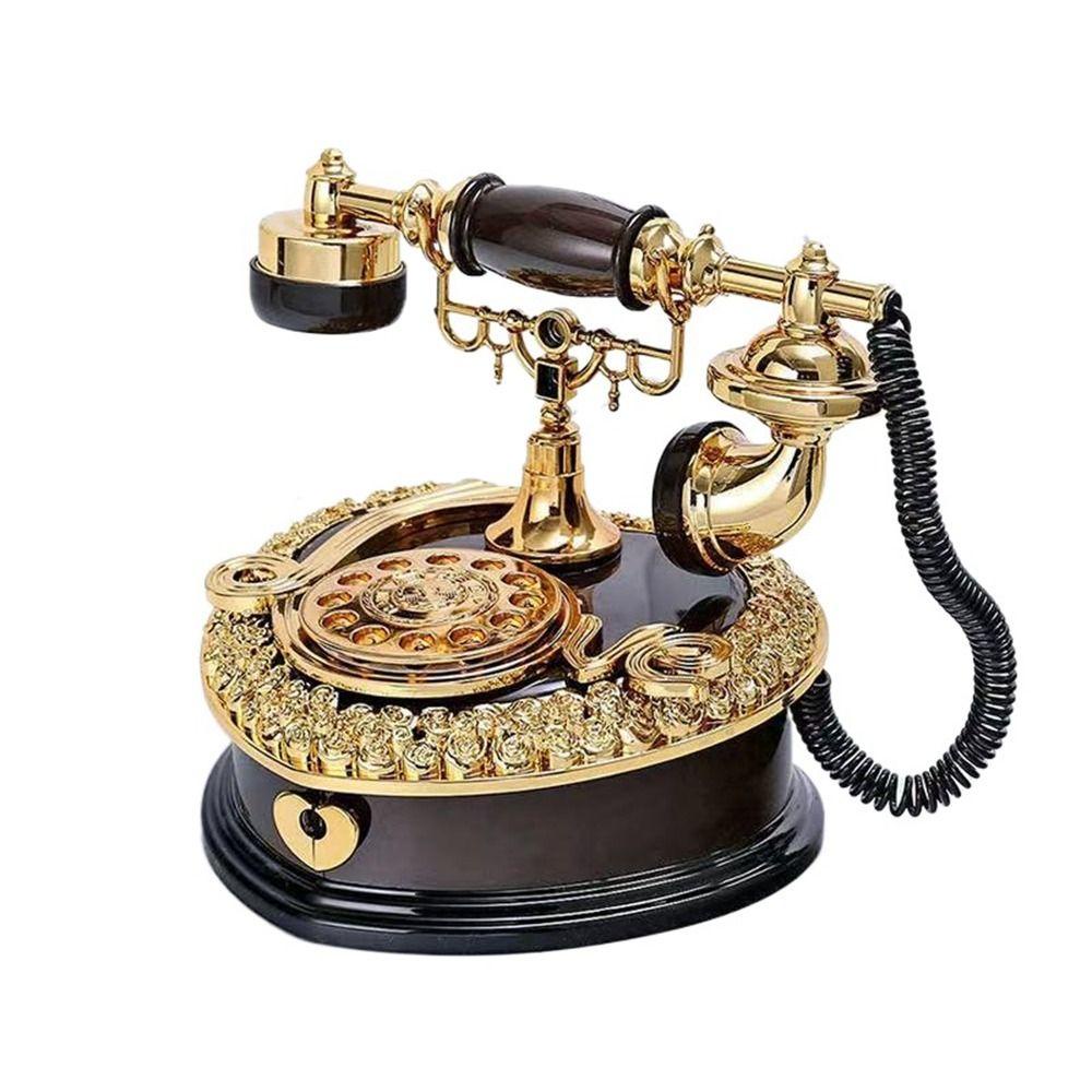 Jeromy กล่องดนตรีโทรศัพท์ ABS ขนาดเล็ก สไตล์คลาสสิก หรูหรา สําหรับของขวัญวันเกิด | Shopee Thailand