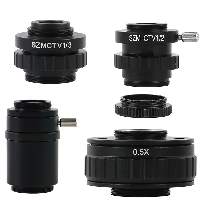 Szm CTV 1/2 1/3 1X 0.3X 0.5X อะแดปเตอร์เมาท์เลนส์ C + C CS แหวนโฟกัส ...