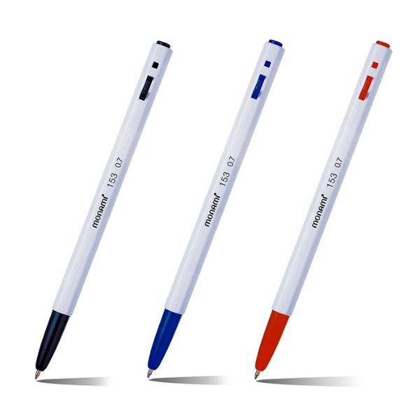 Monami 153 BP Ballpoint Pen 1pcs / 0.7mm / Korea's representative ...