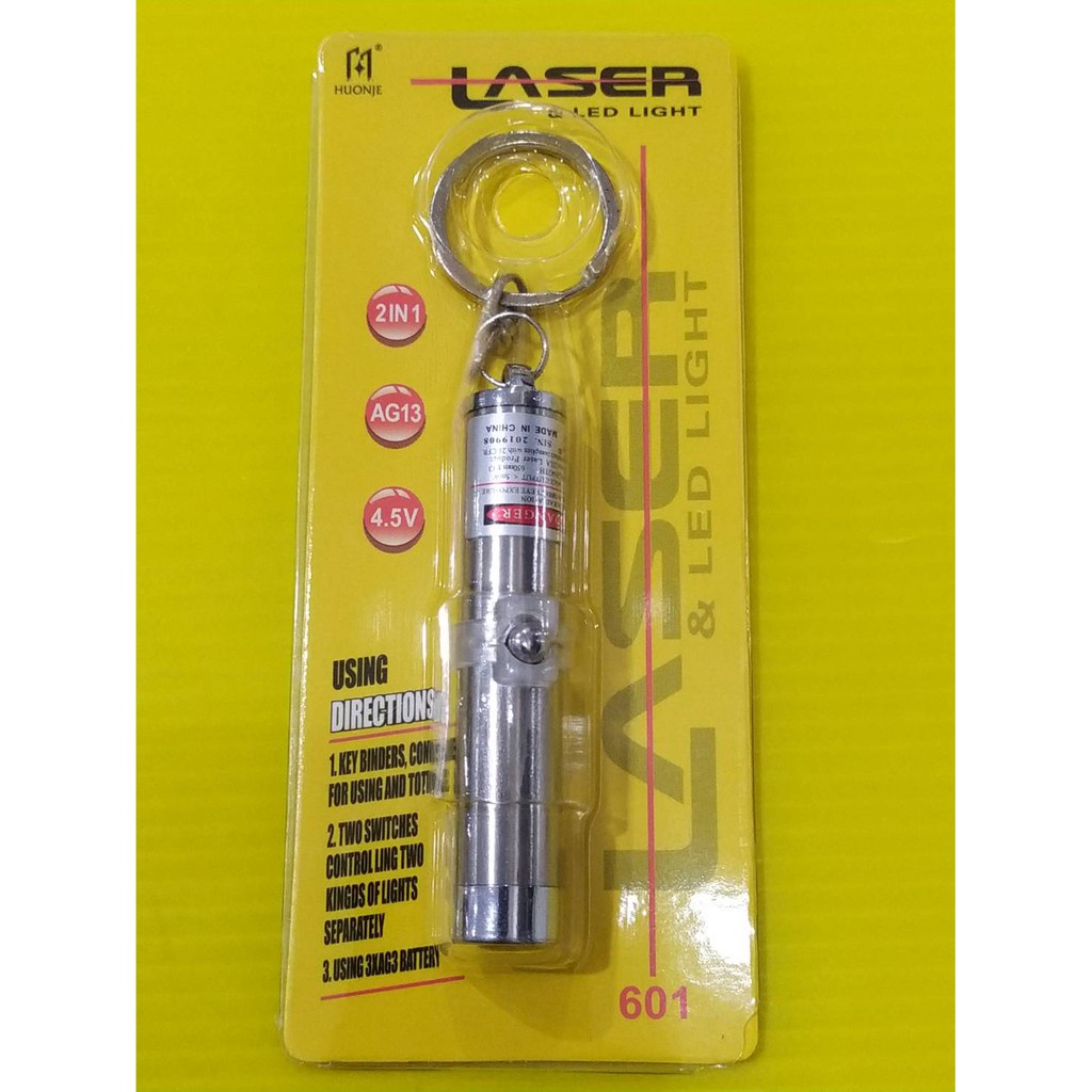 ไฟฉาย Red Laser Pointer & LED 2in1 เลเซอร์แดงพร้อมไฟฉาย | Shopee Thailand
