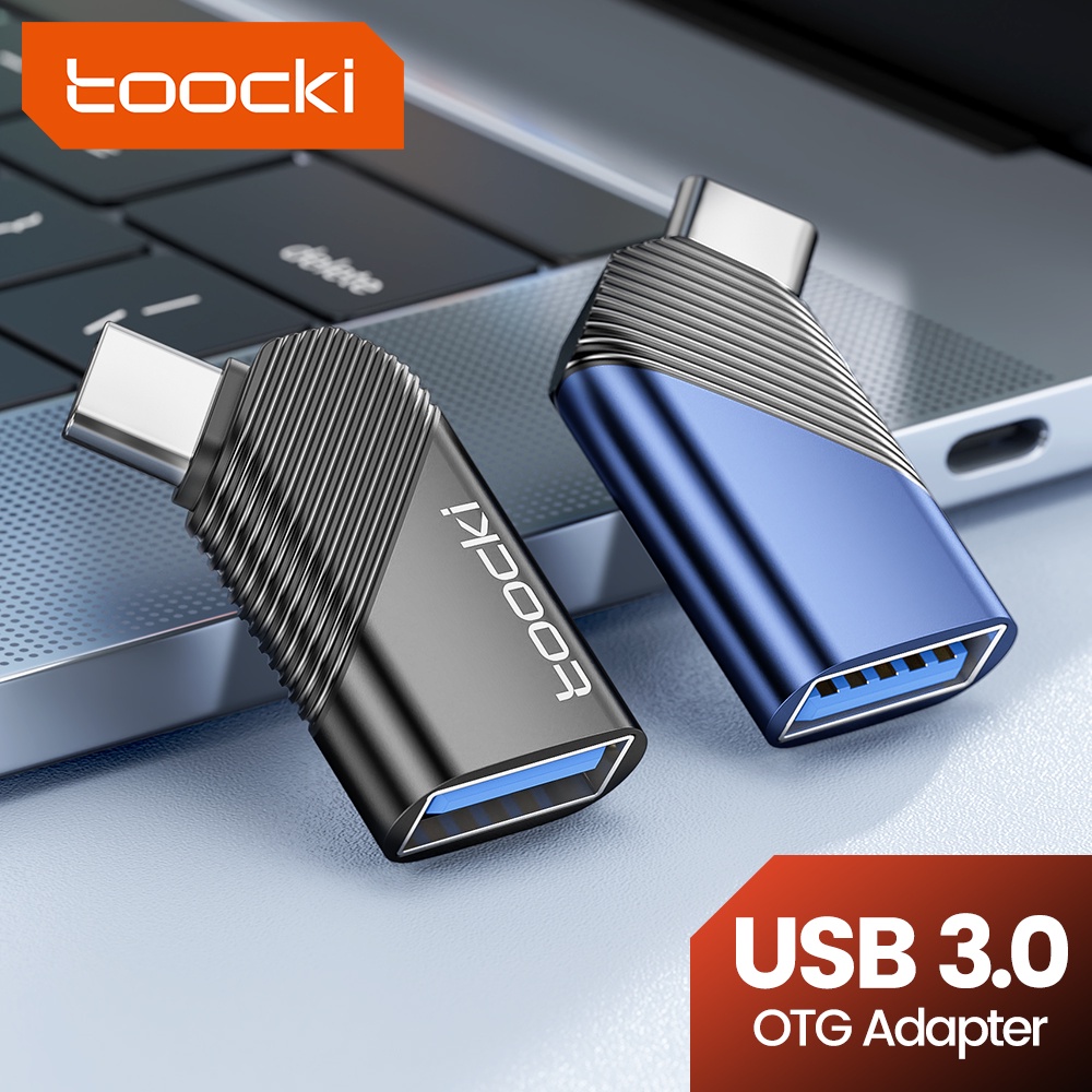 Toocki OTG อะแดปเตอร์แปลงข้อมูล USB 3.0 Type C เป็น USB ตัวเมีย ชาร์จ ...