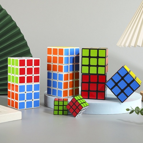 Rubik 3x3 Magic Rubic 3 ชั้น Cube 3x3x3 ของเล่นทางปัญญา (ฟรีรูบิคขนาด ...